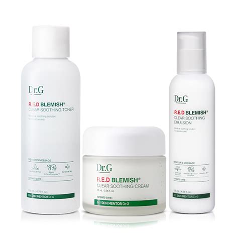 닥터지 레드 블레미쉬 클리어 수딩 토너200ml 에멀전120ml 크림70ml 기초세트 이랜드몰