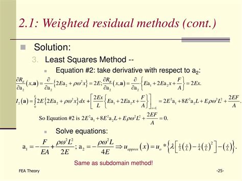 Ppt Section 2 Finite Element Analysis Theory Powerpoint Presentation
