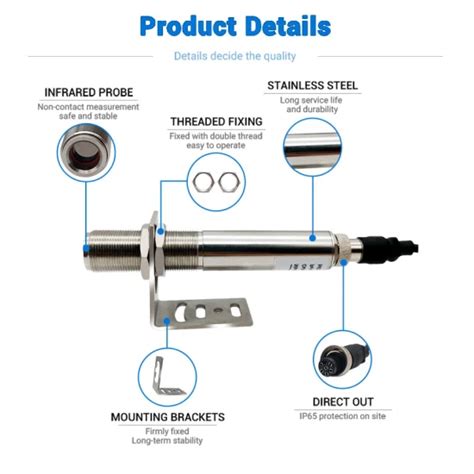 Temp Sensor Non Contact Temperature Transmitter Non Contact Infrared Temperature Sensor Non