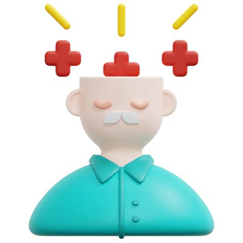 Mental Health 3d Render Icon Illustration 11782046 Png
