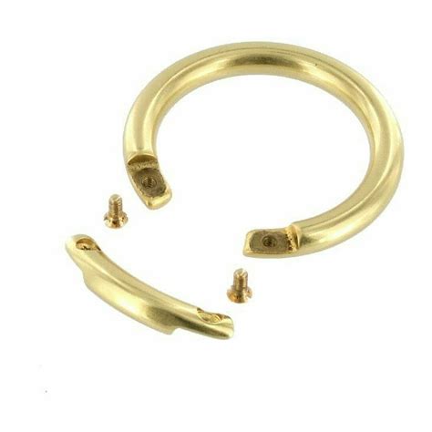 Ors Natural Brass O Ring Opens With Screws Solid Brass Ll Multiple