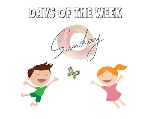 Дни недели на английском языке