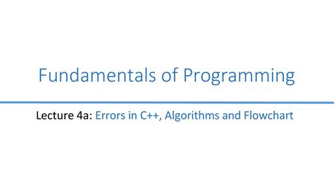Programming Language Docsity