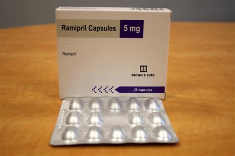 Ramipril Capsules Brown And Burk