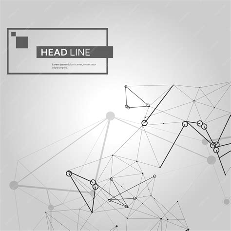 Premium Vector Vector Creative Idea Molecule Network Connection Modern Design Business