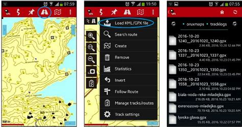 Opening Of Gpx Files With Applications On Android Bgnaturetrip
