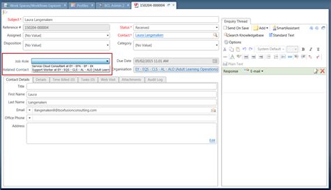 Customising Oracle Service Cloud Job Role Functionality Boxfusion