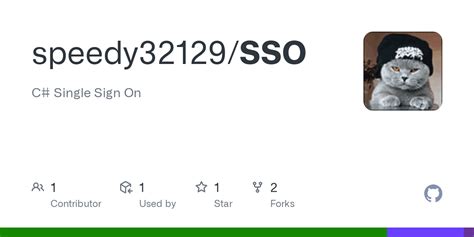 GitHub Speedy32129 SSO C Single Sign On