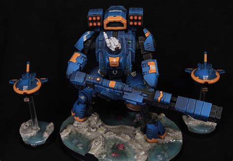 Tau Xv 96 Mako Ghostkeel Broadside Kitbash R Tau40k
