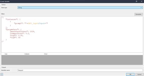 Integrate Ggenerative Ai Models In Mendix Using Vertex Api