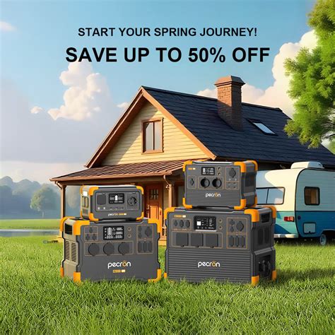 Pecron Eu：scalable Portable Power Station And Solar Panel