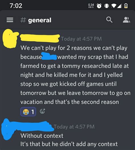 My Brothers Got Grounded But Whats The Context Rgaming