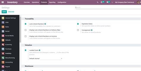 How To Configure Lots And Serial Number In Odoo 14 Inventory Module