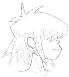 Gorillaz Drawing Easy