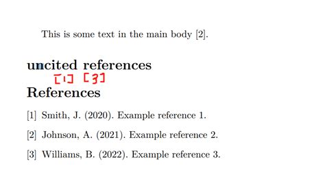 Bibliographies How To View Unreferenced Citations Tex Latex Stack