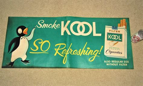 Kool Cigarettes Penguin Mascot