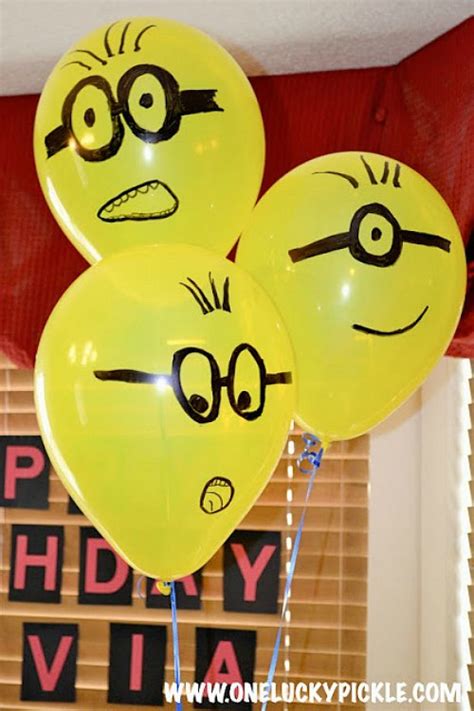 Globos Minions Decoracion Fiestas