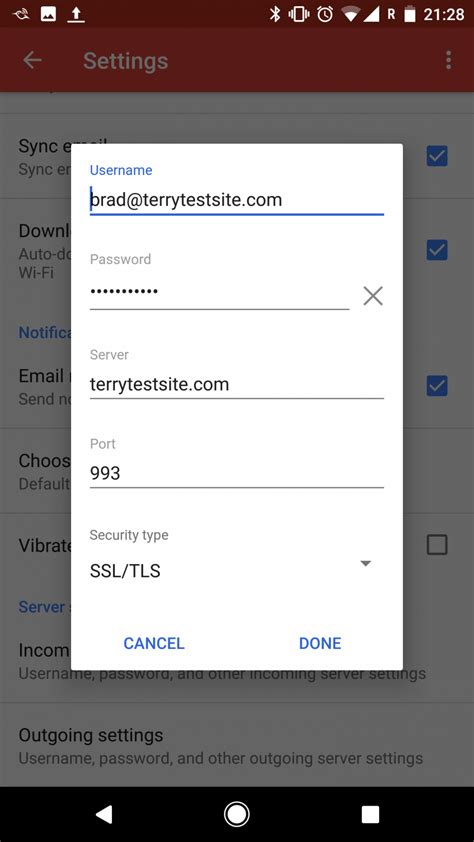 How To Change An Account From POP To IMAP On Android HostPapa Knowledge Base