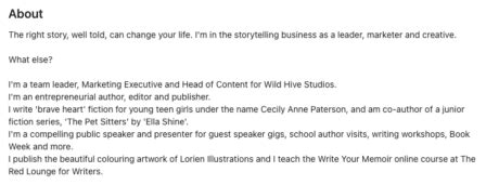 5 Professional Bio Examples For Freelance Writers