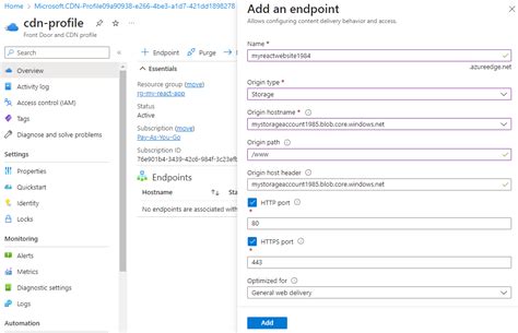 Host React Frontend App On Azure Storage Account · By Alex Code Blog