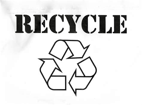 Recycle Sign Printable
