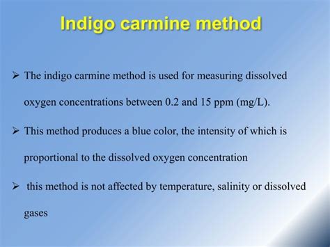 Dissolved Oxygen And Its Method Of Determination Pptx Chemistry Science