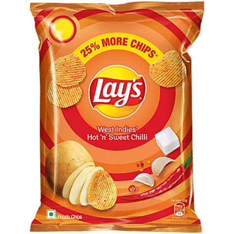 Buy Lays Potato Chips West Indies Hot N Sweet Chilli Crispy Online