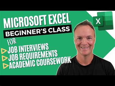 Free Video Microsoft Excel Beginners Class Mastering The Basics From Teachers Tech Class