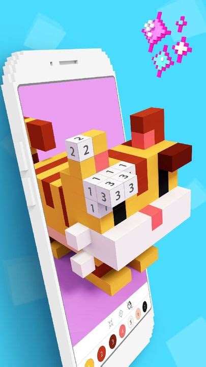 Color By Number 3d Pixel Art Coloring Games Android Ios용