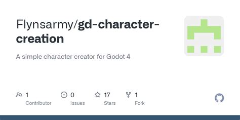 Github Flynsarmygd Character Creation A Simple Character Creator For Godot 4