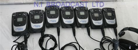 Clearcom Tempest 2400 2 4Ghz Wireless Digital Intercom System With Beltpacks Headphones Mics