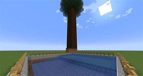 Build A Minecraft Tree Farm Harvest Unlimited Wood Easily