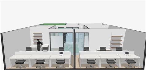 스케치업 사무실 디자인 어떤 사무실을 구상할까 3d 공간 모델링 포트폴리오 크몽