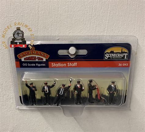 Bachmann 36 043 Station Staff Oo Gauge Agr Model Railway Store