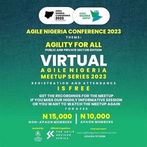 The Agile Advisor Africa On Linkedin Agileinnigeria Agilenigeriameetupseries