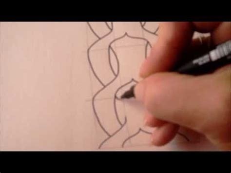 How To Draw Tanglepattern Elven YouTube Zentangle Tutorial Tangle Patterns Zentangle Patterns