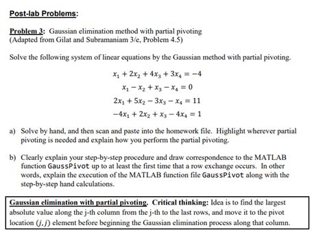 Solved Function X Gaussab Checks Mn Size