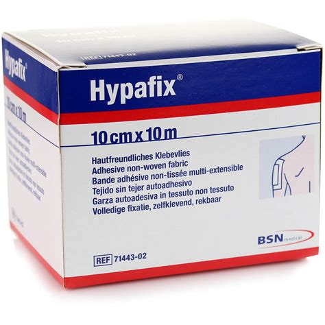 Hypafix Hypoallergenic Dressing Tape 10cm X 10m Per Roll Medisave Uk