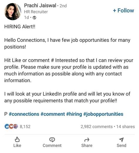Sakshi Rastogi Posted On Linkedin
