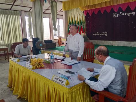 သရက်ချောင်းမြို့နယ်၌ လူဦးရေနှင့်အိမ်အကြောင်းအရာသန်းခေါင်စာရင်း အောင်မြင်စွာကောက်ယူနိုင်ရေး လုပ