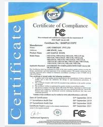FCC Certification FCC Certification Service In India