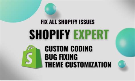 Do Shopify Custom Coding And Fix Shopify Bugs For Your Store By Mhassan