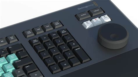 Blackmagic Design Davinci Keyboard 3d Model By Cactus3d