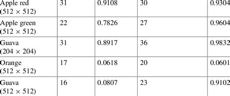 the number of iterations and computation time in seconds used by