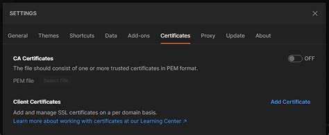 Postman Cannot Connect To My Workspaceaccount When Ssl Proxy Is In Place 🌱 Just Getting