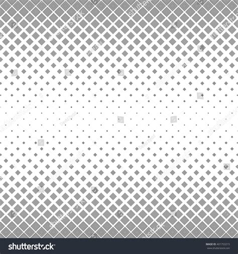 Seamless Monochrome Abstract Square Pattern Design Stock Vector Royalty Free