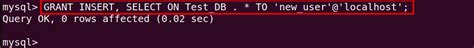 How To Create A New User And Grant Permissions In Mysql Greenwebpage