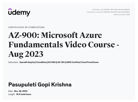 Gopi Krishna Pasupuleti On Linkedin I Always Wanted To Learn Azure Fundamentals So I Started