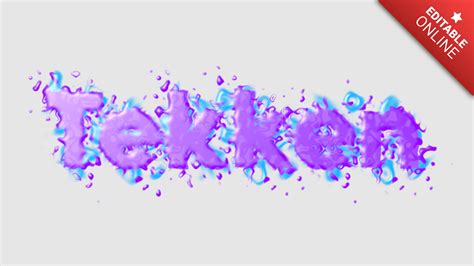 Tekken Text Effect Generator