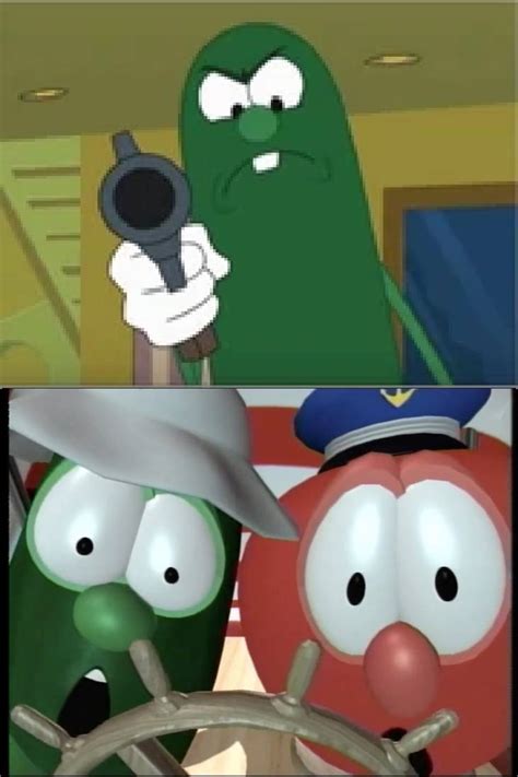 Bob The Cucumber Going To Shoot Bob And Larry By Supremevincent2022 On Deviantart